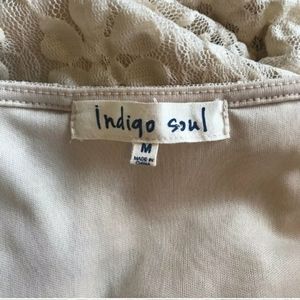 indigo soul | Tops | Indigo Soul Embroidered Lace Floral Boho Tunic ...